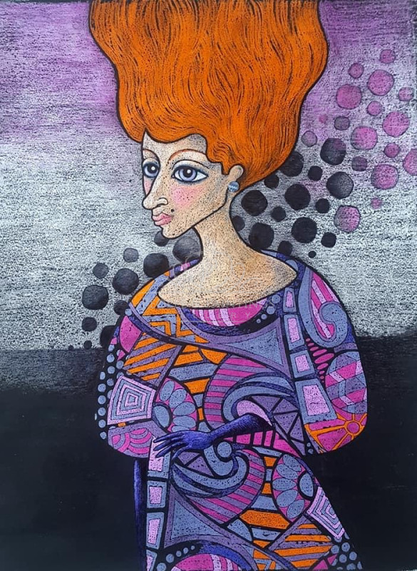 Circus singer | People And Paintings